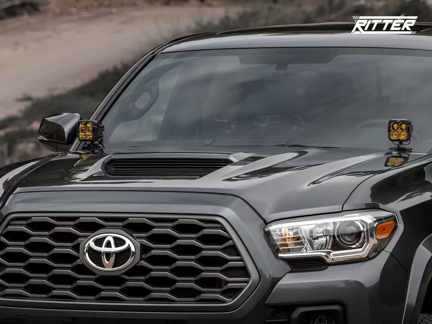 車種汎用 ボンネットライトステー – Ritter